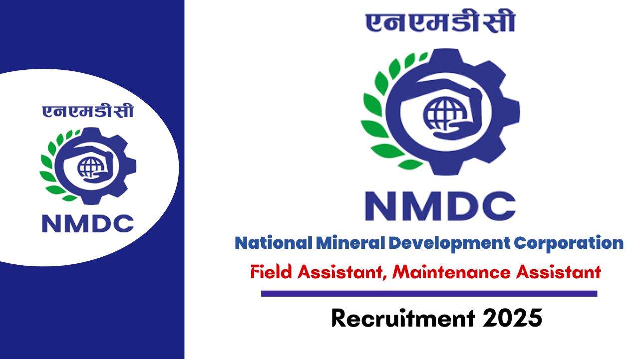 NMDC Limited Trainee Recruitment 2025 – Official Notification ...